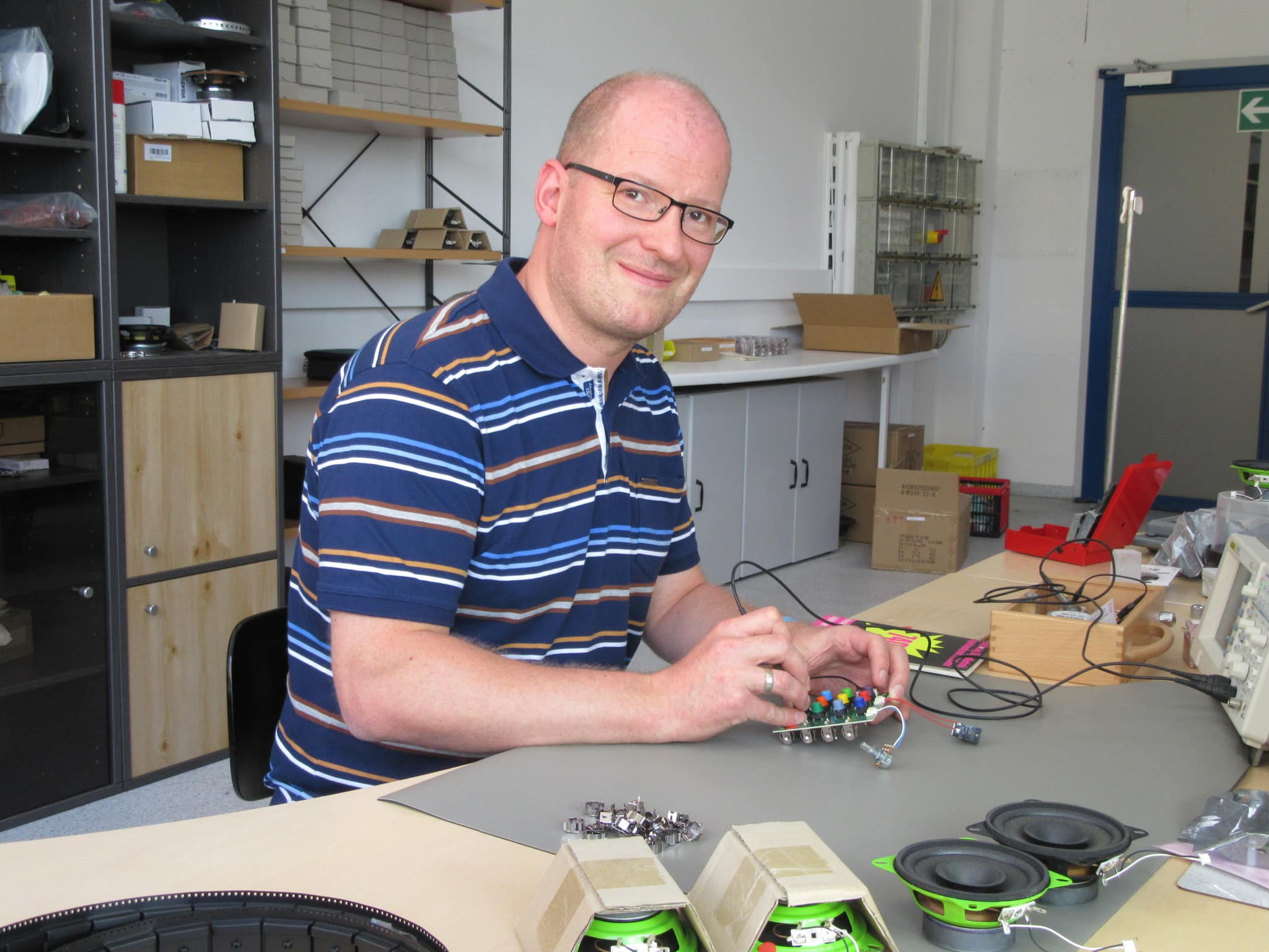 The hörbert team introduces itself: Alex – our electronics and product ...
